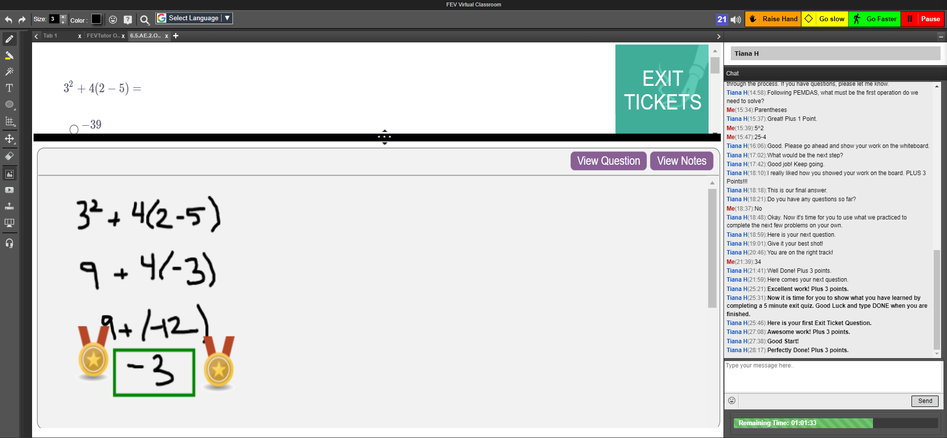 How FEV Tutor Supports the Gradual Release of Responsibility Model